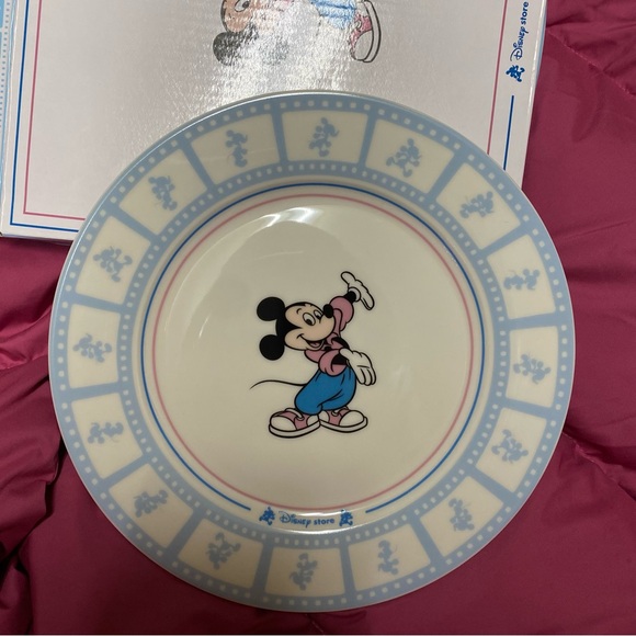 Disney | Tops | Disney Mickey Mouse Plate Disney Store Japan 3th ...